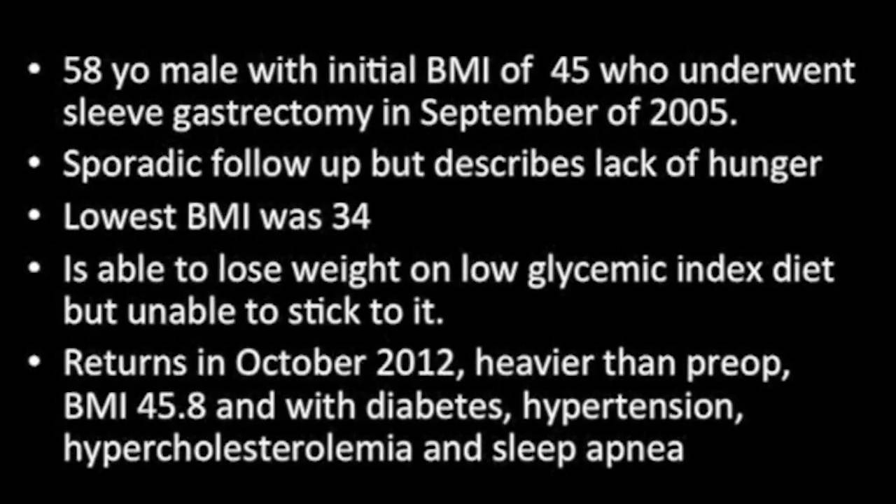 Laparoscopic revision of sleeve gastrectomy to roux en y gastric bypass ...