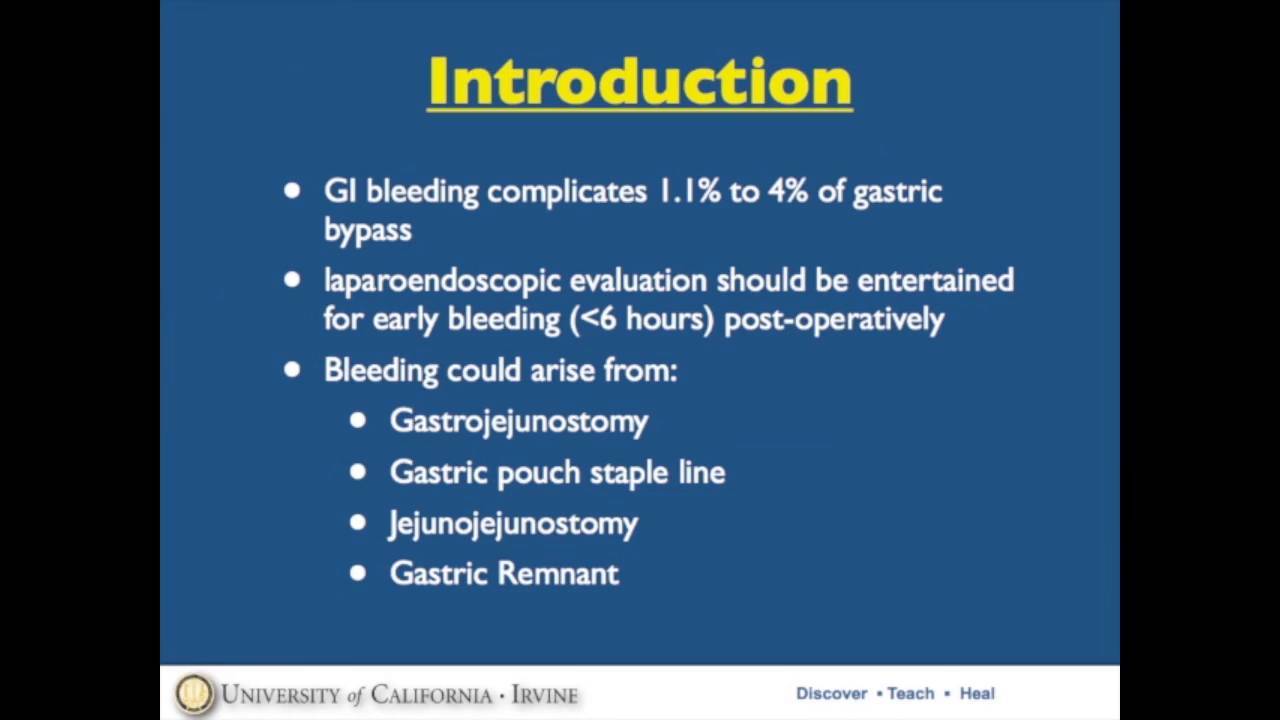 Spectrum of intraoperative and early postoperative gastrointestinal ...
