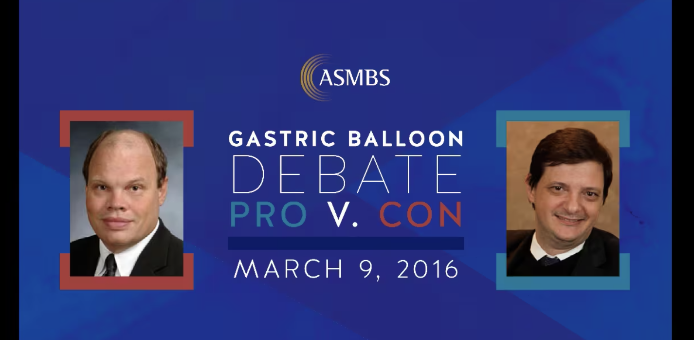 Gastric v. Balloon Debate (ASMBS Webinar Series, March 9, 2016 ...