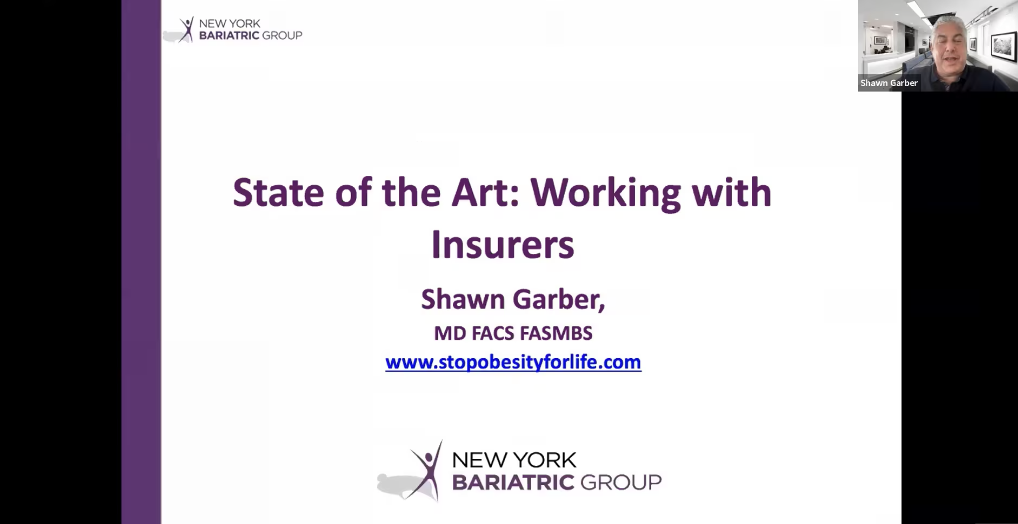 State of the Art: Working with Insurers - American Society for ...