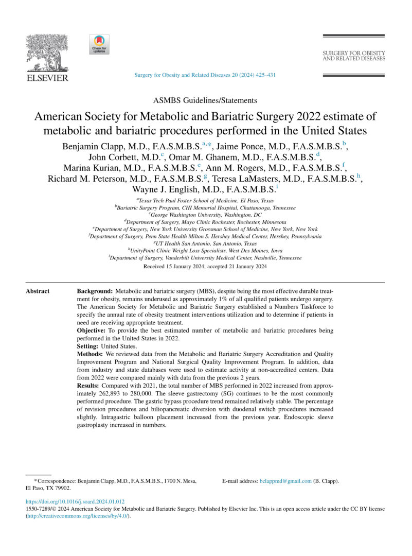Position and Consensus Statements - American Society for Metabolic and ...
